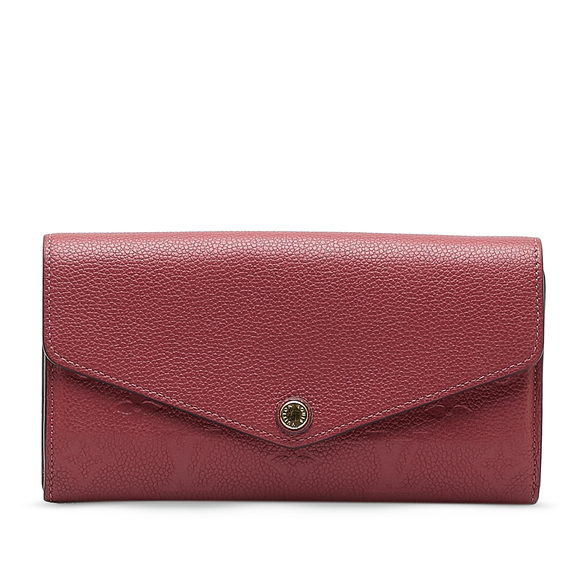 Louis Vuitton | Bags | Louis Vuitton Monogram Empreinte Sarah Wallet ...